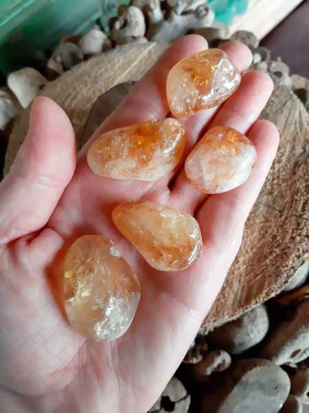 citrien kwarts edelsteen, edelstenen, gezondheidshanger, bij ziekte ...