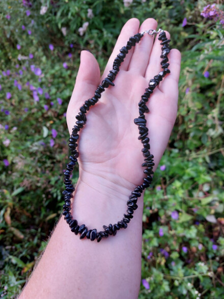 Zwarte toermalijn ketting beschermt je en houdt alle vormen van ...